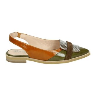 Pertini Gr&uuml;ner Sling-back Robin Schuh - - Shoes - Damen - Mehrfarbig - 37 EU