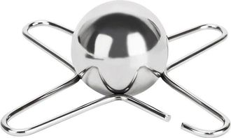 Generic Espresso Frozen Ball Kaffeekühlwerkzeug Wiederverwendbare Eiskugel Metall Eiskugel Kaffeekühler Kugel Für Wein Whiskey Bourbon Cocktails