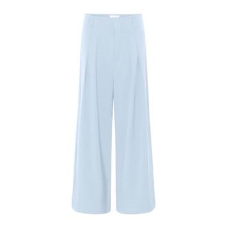 MY ESSENTIAL WARDROBE Femme, Pantalons, Bleu, Taille: 44 FR Wide Pantalons
