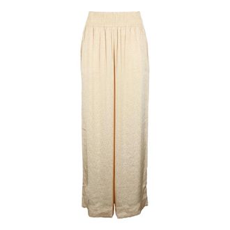 Attic and Barn Viskose Pantalone Hose - - Trousers - Damen - Beige - 2XS