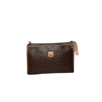 Celine Pre-owned Vintage Clutch - Femme - Pre-owned - Brun - Taille: ONE Size