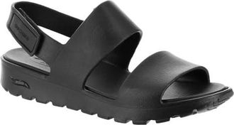 Skechers Sandales Foamies Arch Fit Footsteps Day Dream pour femmes, noires, 41 EU
