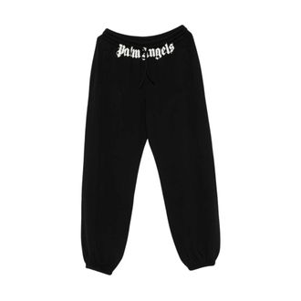 Palm Angels Pantalons de surv&ecirc;tement avec logo brod&eacute; classique - Homme - Pantalons - Noir - Taille: S