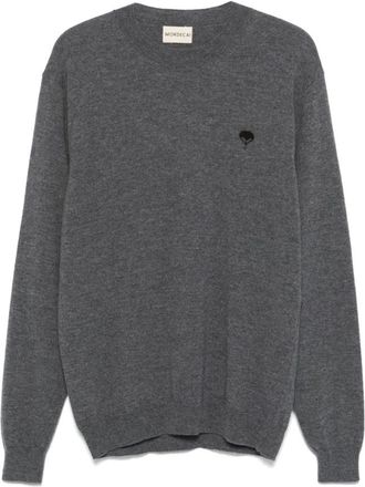 Mordecai Mordecai, Homme, Pulls, Gris, Taille: XL Tricot ras du cou
