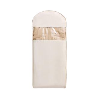 Generic Pfirsichhaut-Samt-Aufbewahrungstasche f&uuml;r Heimtextilien, die platzsparendes h&auml;ngendes Design organisieren (F, 130X58X15cm)