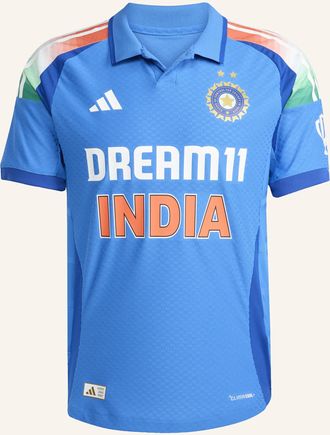 adidas Indien Cricket One Day International Trikot blau