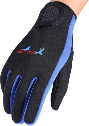 Generic Elastische Neopren-Tauchhandschuhe f&uuml;r Wassersport, Tauchen, 1 Paar/Set, 3 Farben, 1,5 Mm, M, Geeignet Zum Tauchen, Winterschwimmen (L)