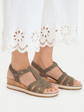Caprice Sandalen Caprice 9-28709-44 Gr&uuml;n