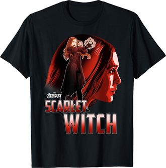 MARVEL Infinity War Scarlet Witch Profile Graphic T-Shirt T-Shirt