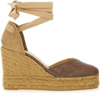 Castaner Hohe Schuhe - Clear Etro Espadrille - Gr. 40 (EU) - in Braun - für Damen