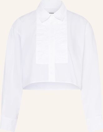 Sandro Sandro Hemdbluse Mit Rüschen weiss