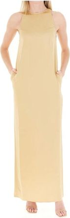 Dondup Femme, Robes, Jaune, Taille: 38 FR Da509Rf0039D-Xxx008 Maxi Dress
