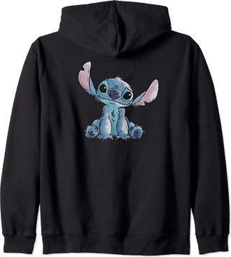 Disney Lilo & Stitch Watercolor Of Stitch Kapuzenjacke