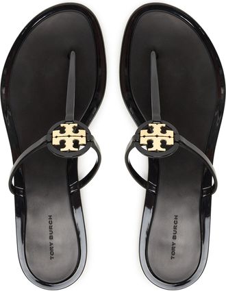 Tory Burch Zehentrenner Tory Burch Mini Miller Jelly 166808 Schwarz