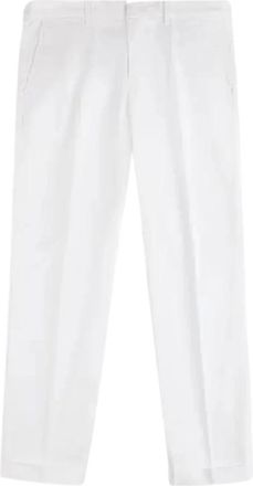 Fay Homme, Pantalons, Blanc, Taille: W33 Pantalon Capri