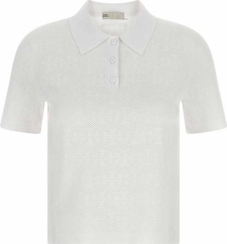 Tory Burch Poloshirt - Wei&szlig;