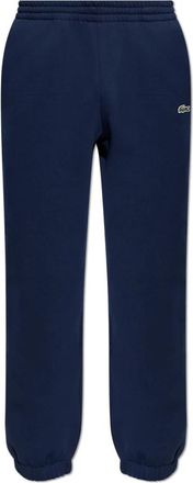 Lacoste Homme, Pantalons, Bleu, Taille: L Pantalons de surv&ecirc;tement avec &eacute;cusson logo