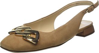 Högl Högl Damen Jacky Ballerinas, Lighttoffee, 38.5 EU X-Weit