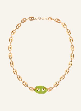 Sandralexandra Sandralexandra Ketten Mariner Glass Link Pistacchio Green By Glambou gold