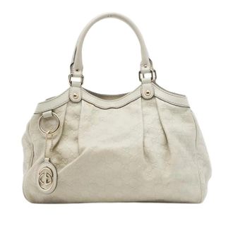 Gucci Sac cabas Sukey Pre-owned - Femme - Pre-owned - Blanc - Taille: ONE Size