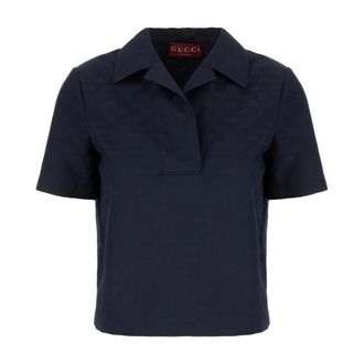Gucci Damen, Oberteile, Blau, SGr&ouml;&szlig;e