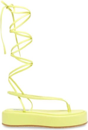 Steve Madden Femme, Chaussures, Jaune, Taille: 35 1/2 EU Sandales &agrave; talons hauts