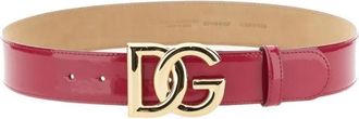 Dolce & Gabbana Gürtel - Zadd Belt - Gr. 75 - in Rosa - für Damen