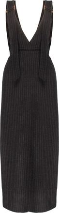 Alysi Femme, Robes, Gris, Taille: 34 FR Midi Robes
