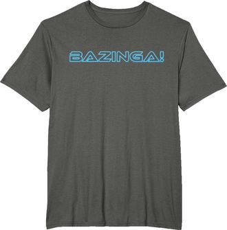 The Big Bang Theory Bazinga Neon T-Shirt