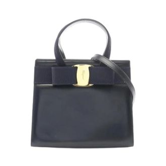 Ferragamo Sac Pre-owned - Femme - Pre-owned - Bleu - Taille: ONE Size