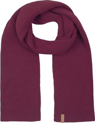 Riverso Herren Schal RIVLiam Strickschal M&auml;nnerschal Winterschal Langschal Basic Einfarbig 100% Acryl Herbst Winter Einheitsgr&ouml;&szlig;e (One Size, Burgundy)