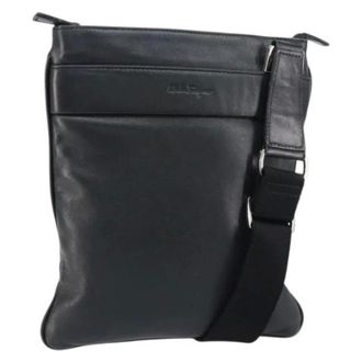 Ferragamo Sac bandouli&egrave;re Pre-owned - Femme - Pre-owned - Noir - Taille: ONE Size