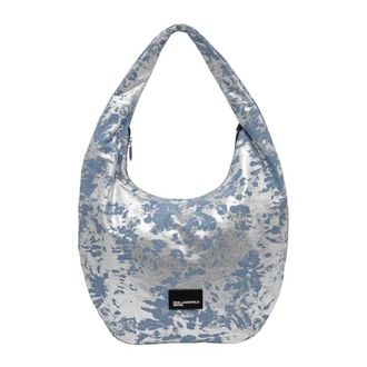 Karl Lagerfeld Gro&szlig;e Henkeltasche - - Bags - Damen - Blau - ONE SIZE