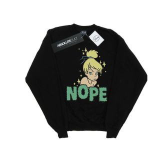 Disney Tinker Bell Nope Sweatshirt f&uuml;r Herren (Schwarz)