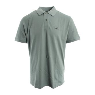 C.P. Company Stretch Piquet Polo - - Tops - Herren - Grau - L