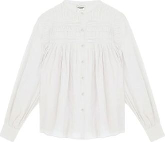 Isabel Marant Damen, Blusen & Hemden, Wei&szlig;, SGr&ouml;&szlig;e