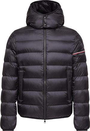Moncler Moncler Doudoune Courte &Agrave; Capuche Ravenlock, Homme, Bleu, Taille: 0