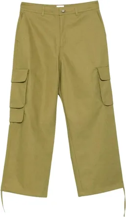 Arte Homme, Pantalons, Vert, Taille: W32 Straight Pantalons
