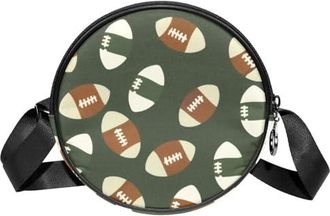 Generic Circle Petit sac &agrave; bandouli&egrave;re pour femme, sac &agrave; bandouli&egrave;re avec fermeture &eacute;clair, bretelles r&eacute;glables, style d&eacute;contract&eacute;, pour femmes et filles