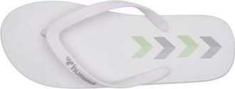 Hummel Mixte Tongs à Chevrons Sandale, Blanc, 36 EU