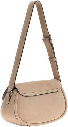 Guess Sac &eacute;paule en cuir su&eacute;d&eacute;