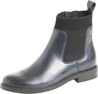 Marco Tozzi Femme Chelsea-Stiefel 2-25320-45 Bottine, Navy Comb, 42 EU