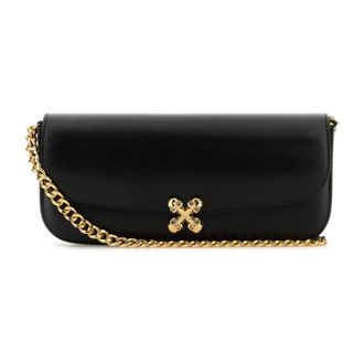 Alexander McQueen Skull Flower Crossbody Tasche - - Bags - Damen - Schwarzk - ONE SIZE