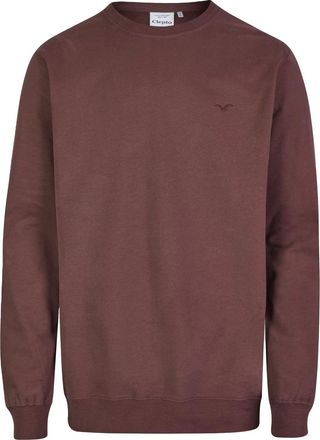 Cleptomanicx Sweatshirt Crewneck Ligull (Decadent Chocolate) XL