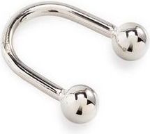 Justine Clenquet Bague Demi en laiton