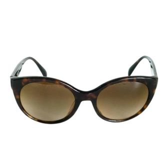 Prada Pre-owned Acetate Sonnenbrillen - - Pre-owned - Damen - Braun - ONE SIZE