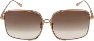 Linda Farrow unisex, Accessoires, Rose, Taille: 60 MM Lunettes Genevieve