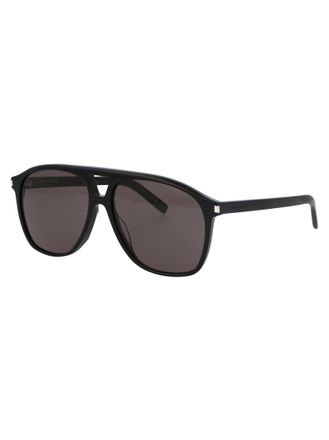 Saint Laurent Womens Sunglasses Sl596 Dune Black Acetate Black-Black-Black Black/black/black