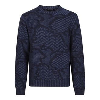 Etro Roma Pullover - - Knitwear - Herren - Blau - L