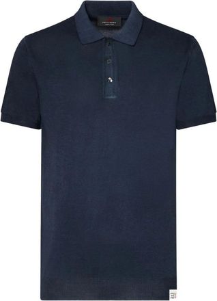 Peuterey Homme, Tops, Bleu, Taille: XL Cotton Polo